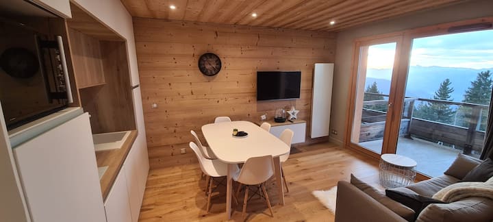 Appt. Raffiné, Chaleureux, Pied Des Pistes, 4-5 P. - Chamrousse