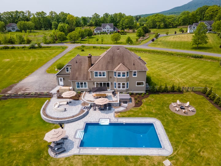 Luxury 6bd Mountain Home W/heated Pool & Hot Tub - New Paltz, NY