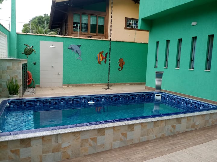 Casa  Piscina Ubatuba-enseada - Ubatuba