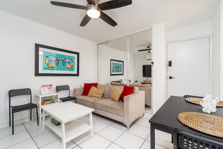 Central Apt Steps From Isla Verde Beach! - San Juan, Puerto Rico