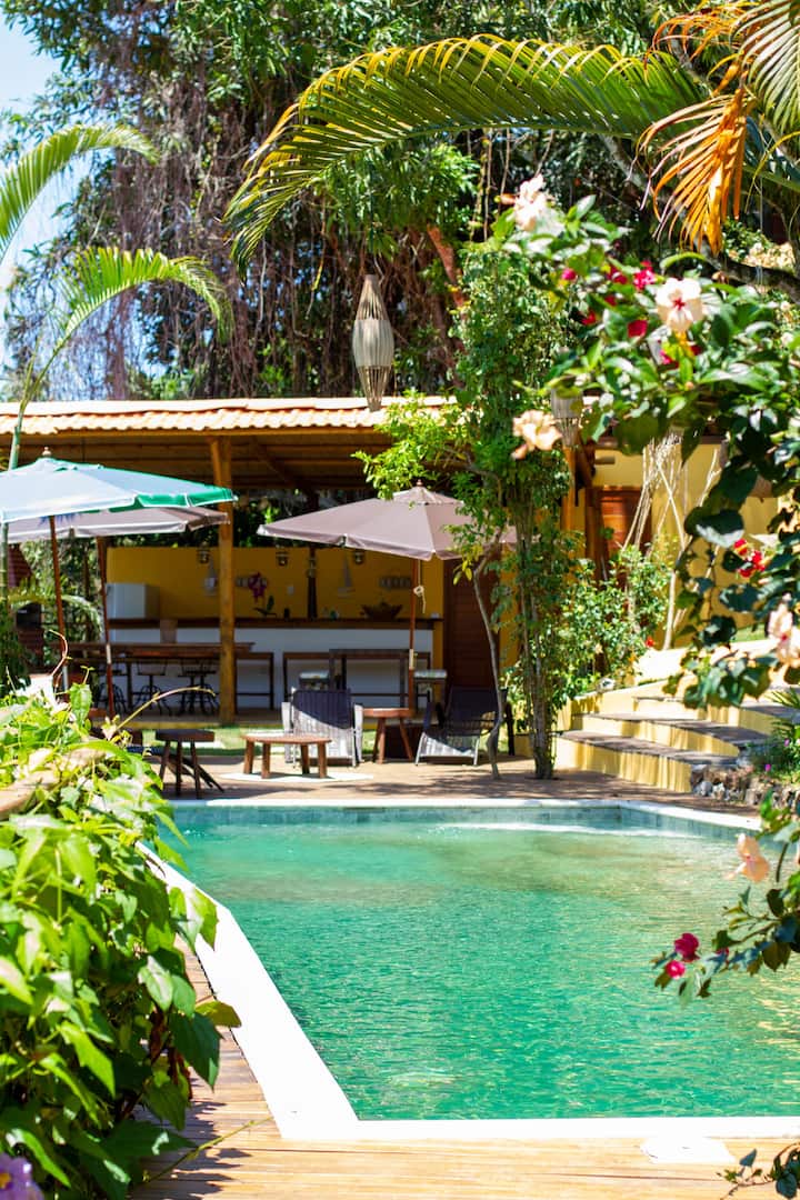 Casa 2quartos Em Villa Com Piscina E Churrasqueira - Itacaré