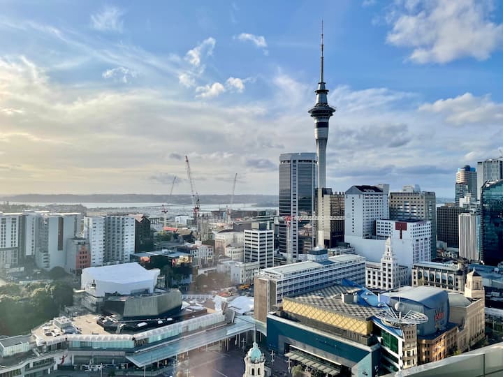 Stunning 3 Bedroom Penthouse Apt In Auckland Cbd - Auckland