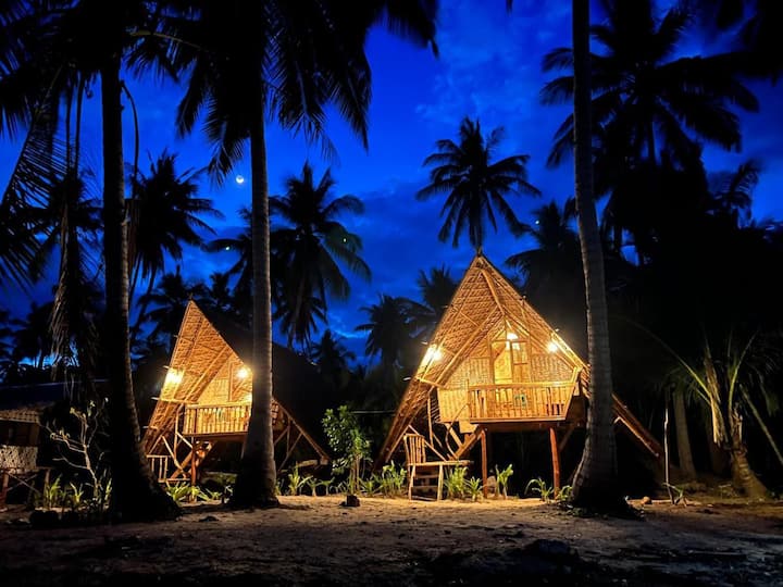 Sunrise Beachfront Glamping In Sibaltan - Room 2 - El Nido