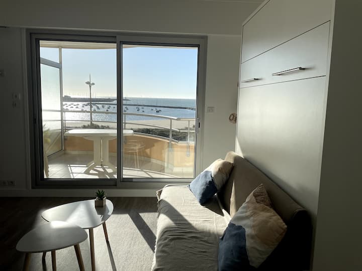 Studio Face Mer, Confortable Poche Commerces - Pornichet