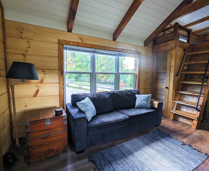 Onyx Owl: Private Hot Tub⁘fire Pit⁘heated Patio - Dillard, GA