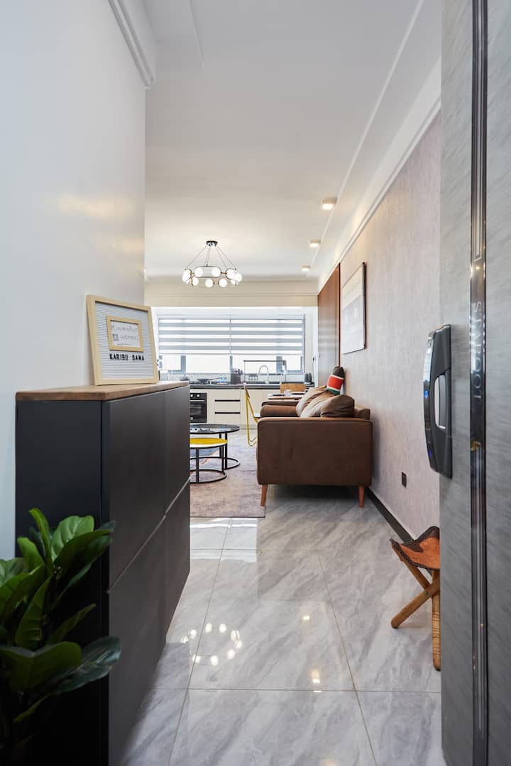 Sleek & Spacious Kilimani Flat Near Yaya With Gym - ナイロビ