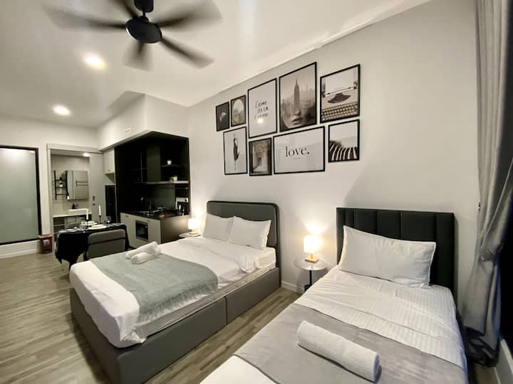 Lovely 2 Bed Studio Near Mid Valley - Kuala Lumpur