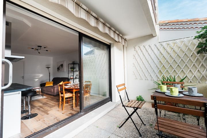 La Belle Rochelaise Apt 3 Pcs-terrasse & Parking - La Rochelle