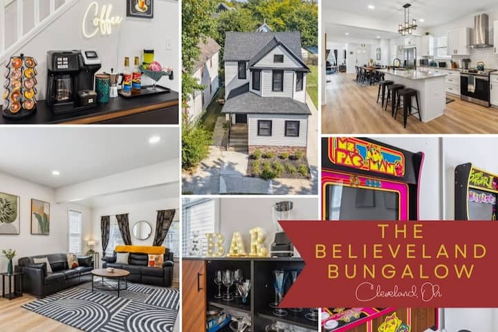Believeland Bungalow-bball Hoop/office/5 Min To Dt - Cleveland, OH