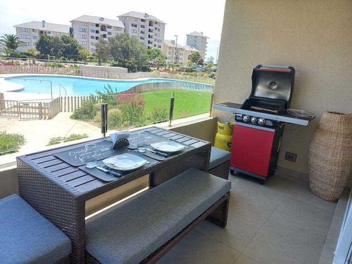 Arriendo Dpto. Nuevo Punta Puyai, Papudo - Papudo