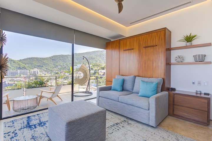 Sohopv Corner Unit, Ocean Views, Gym, Rooftop Pool - Puerto Vallarta