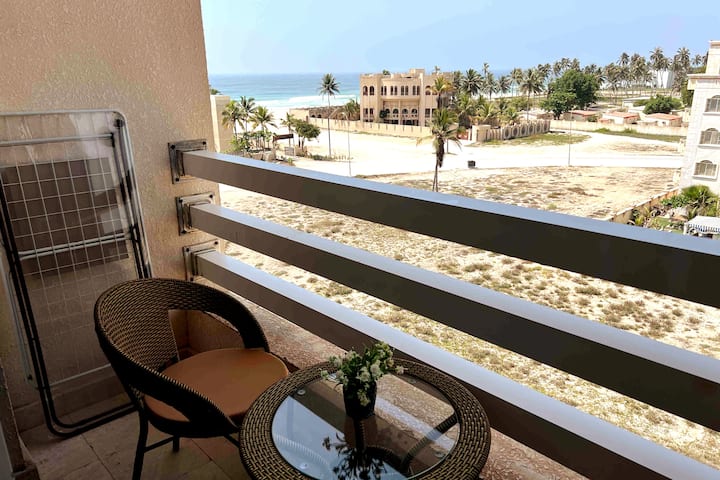 Beautiful Salalah Beach 2-bedrooms Apartment (404) - Salalah