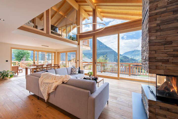 New Chalet Near Verbier Ski Lift - La Tzoumaz