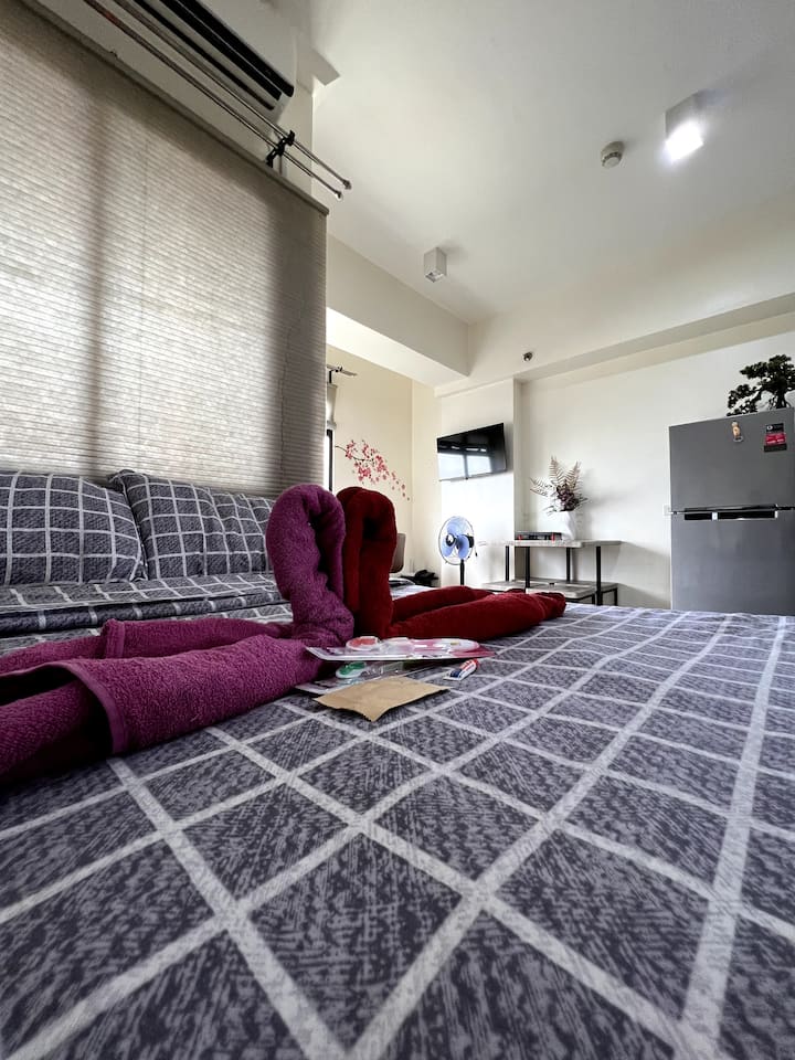 Cozy Studio, Fast Internet, Workspace And Washer - Cebu City
