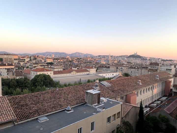Grand T3 Avec Vue Incroyable - Plan-de-Cuques