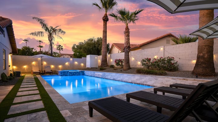 3bd/2ba - Saltwater Pool / Hot Tub / Billiards - 템피