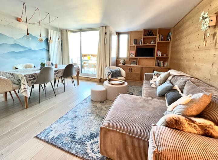 Bel Appartement Familial Au Pied Des Pistes - Megève