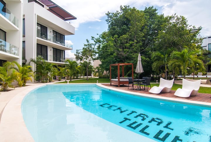 Deluxe Studio Tulum W/  Huge Gym & Spa - Tulum