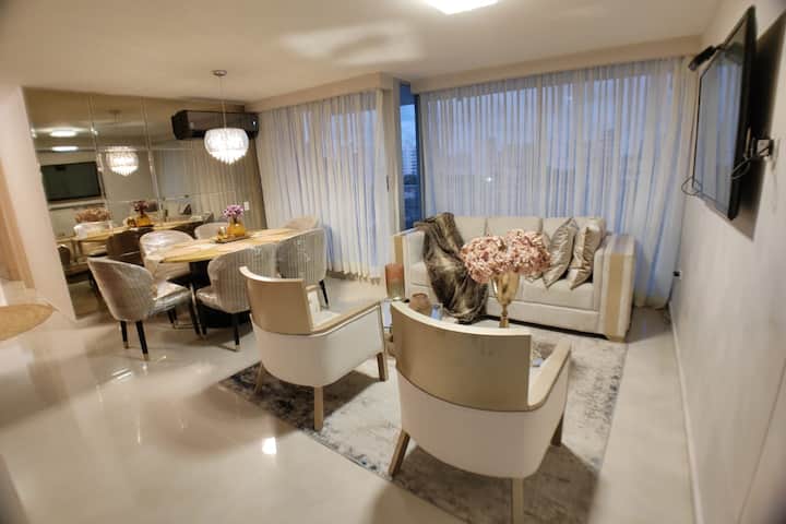 Apartamento Familiar De 103 M² Para 7 Personas - Barranquilla