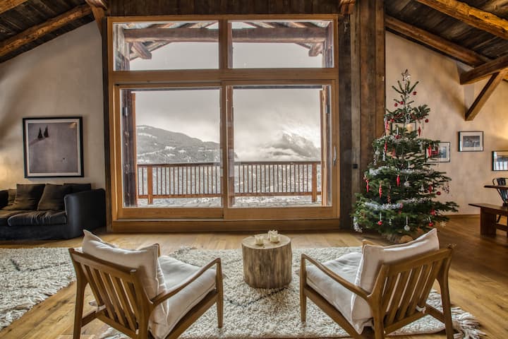 Luxueux Appartement Vue Mont Blanc - Saint-Gervais-les-Bains