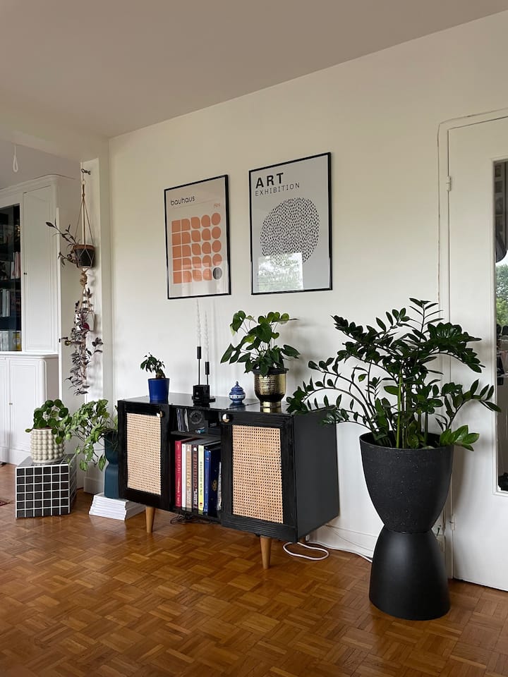 Grand Appartement Lumineux Avec Balcon - Paris