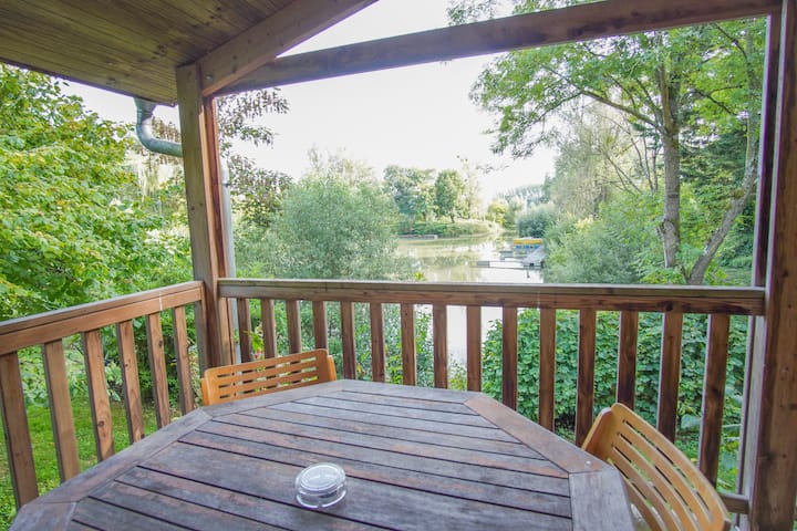 Chalet Sur Pilotis Bord De Seine - Les Andelys