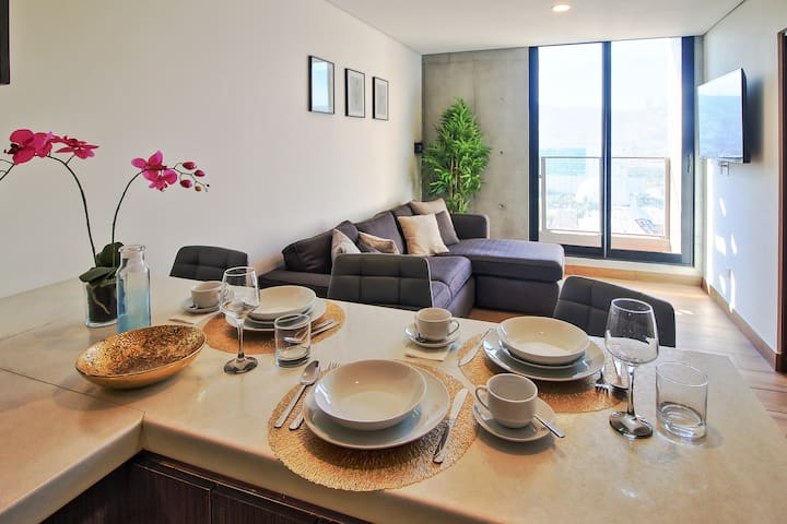 P121 Depa Con Alberca Y Vistas, Piso 12 - Monterrey