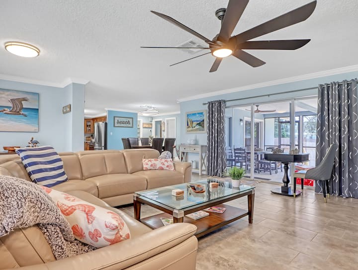 Surf's Up! Beachside Fun - Riverfront Pool Access - Cocoa Beach, FL