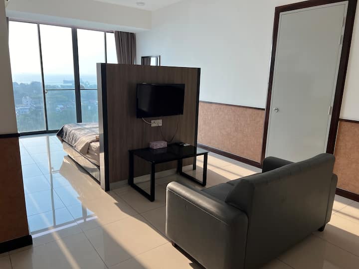 Pd Knaz Family Suite Sunset Seaview (Top Floor) - Port Dickson