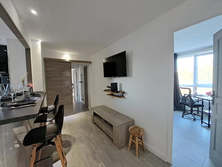 T4, 3 Chambres Parking Proche Métro Porte De Douai - Gare de Lille Europe - Euralille