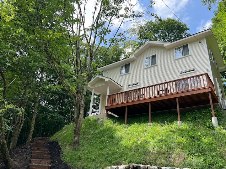 Karuizawa Lake Cabin – Bbq Pet Friendly Retreat - 안나카시