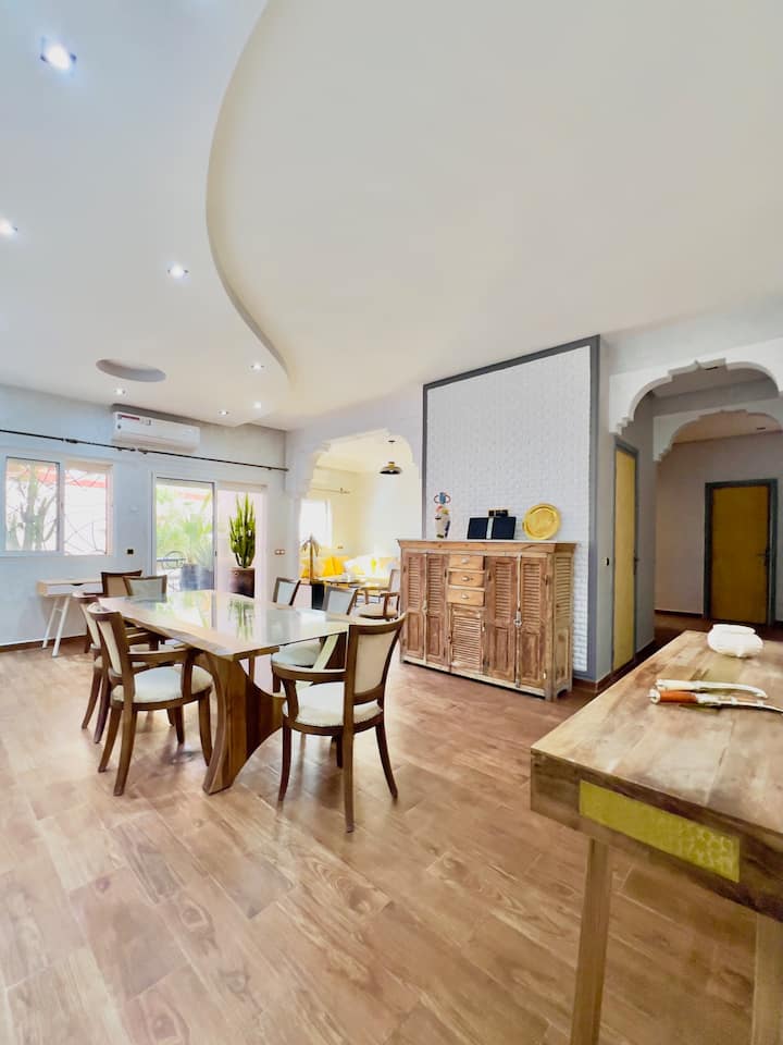 Bel Appartement,terrasse,bassin - マラケシュ