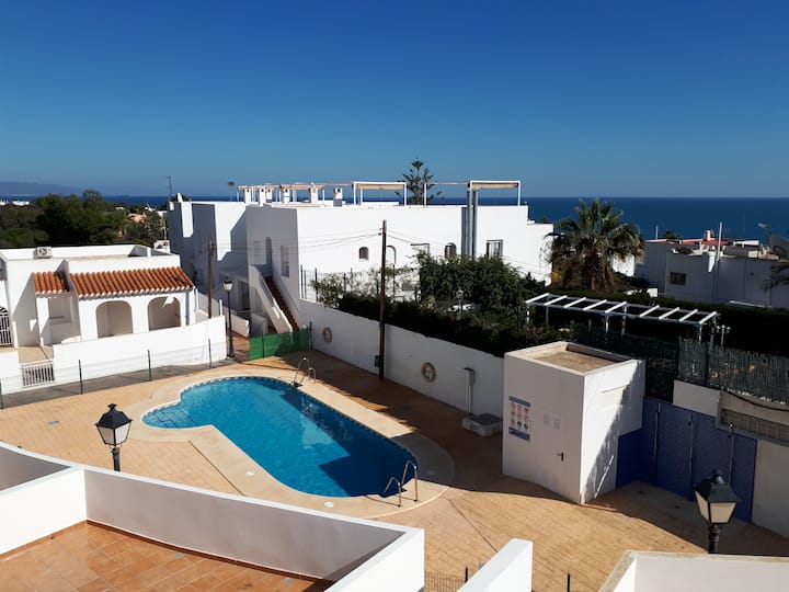 Atico Con Wi-fi, Azotea, Parking, 200m De La Playa - Mojácar