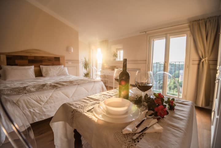 Suite Fonte Branda Con Vista Panoramica - Siena