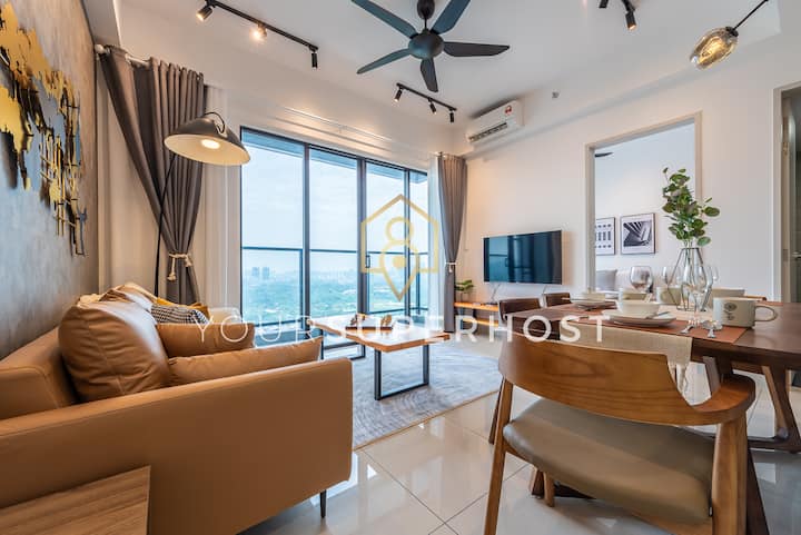 【Longstay -15%】modern Family Suite Near Trx Mall - Kuala Lumpur