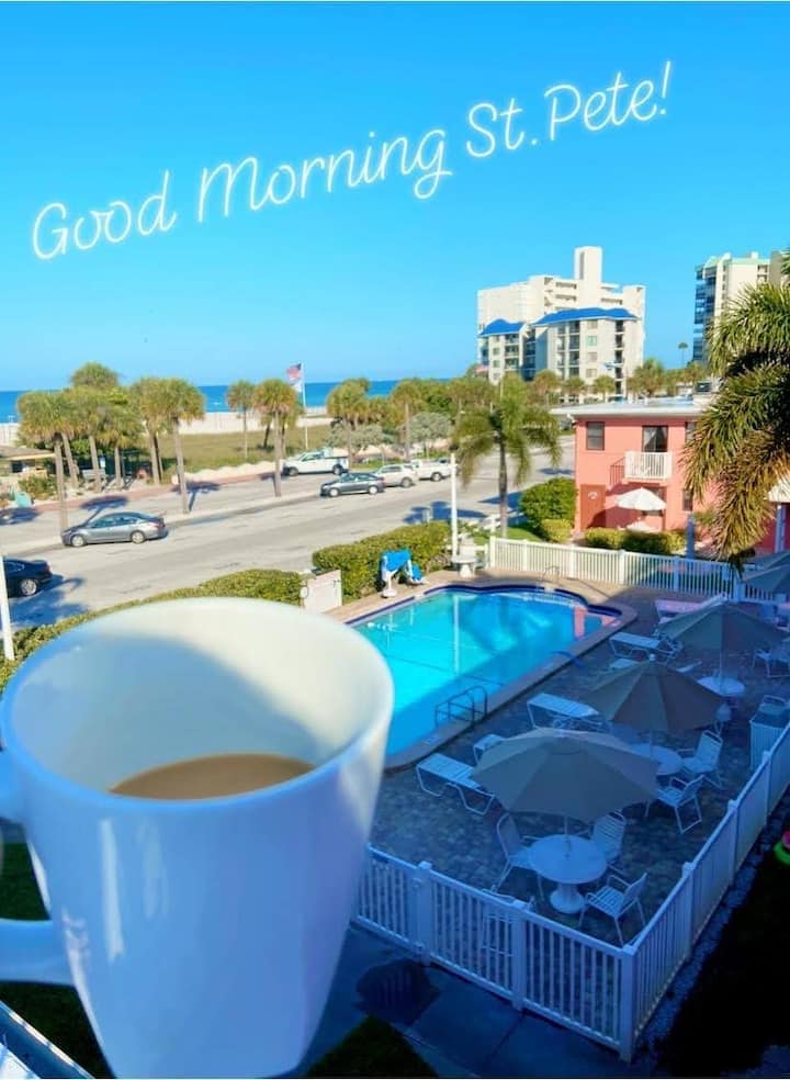 Beach Views ~  Private Rooftop Sundeck. Gw #1106 - St. Pete Beach, FL