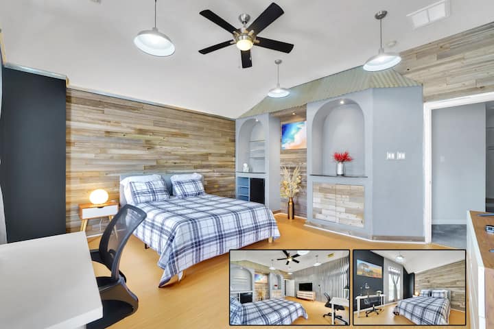 Cozy Private Room  Near Woodlands - 휴스턴