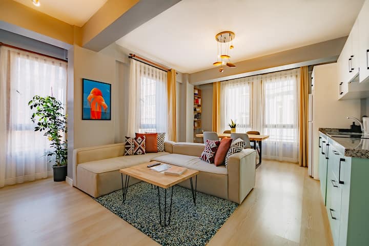 Otel-large&bright&comfy 2+1 Center In Cihangir - Istanbul