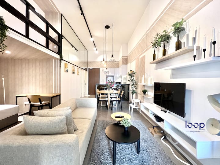 Est122-deluxe Muji Suite@klsentral/midvalley|10pax - Kuala Lumpur