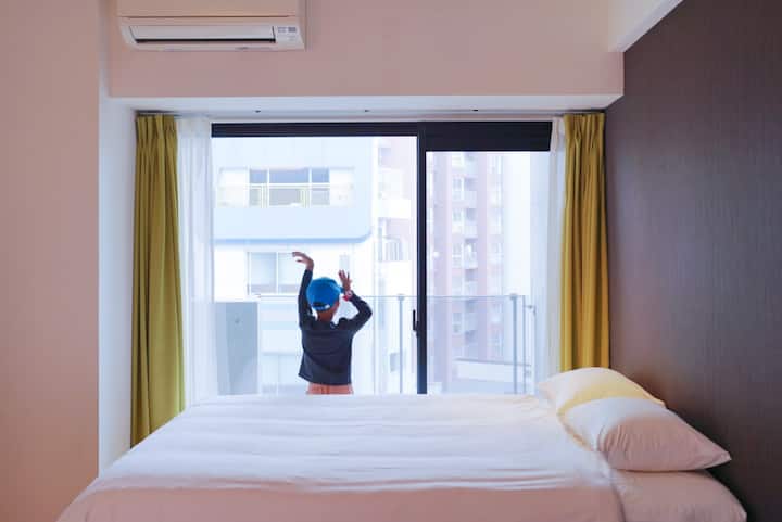 [Rest]family/close To Nambo & Usj/kyosera-dome/25㎡ - 大阪市