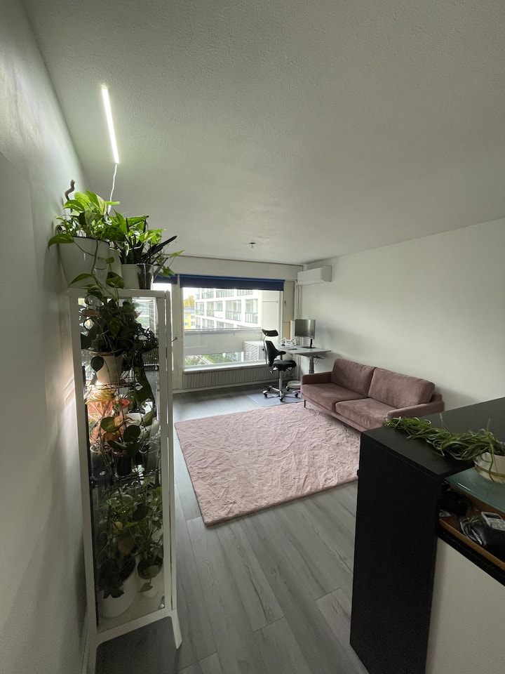 Pink & Modern 2 Room Apt With Ac - Helsinki