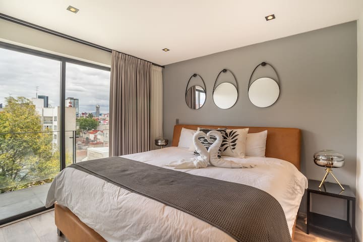 Mid-century Gem In Roma Norte, Cdmx Luxury Stay - メキシコシティ