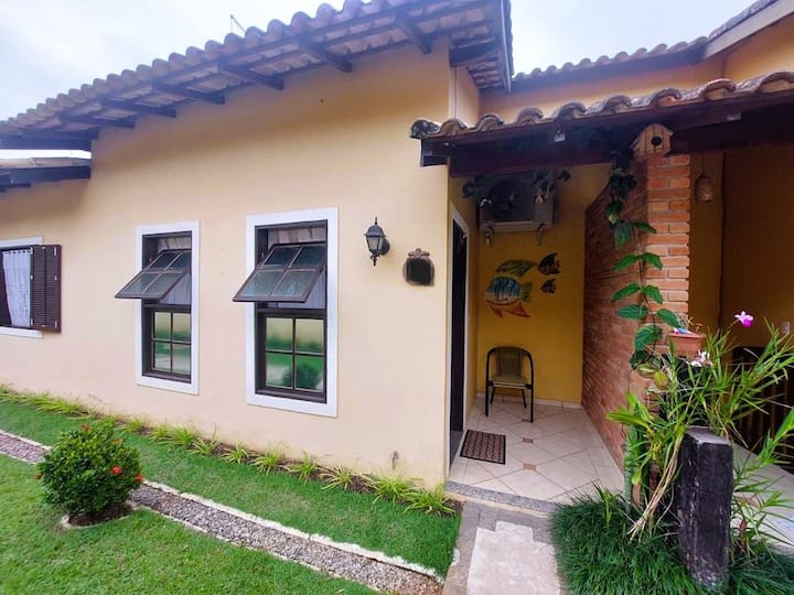 Bertioga Casa Térrea Em Condomínio A 150m Da Praia - Bertioga