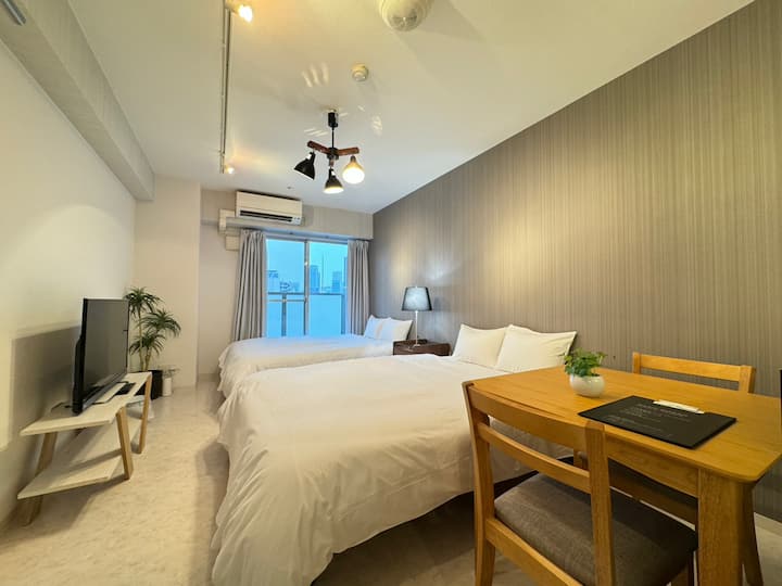 C111/jr天満駅まで徒歩5分の広々空間/大阪駅の隣の駅/アクセス便利/最大4名まで宿泊可 - Umeda