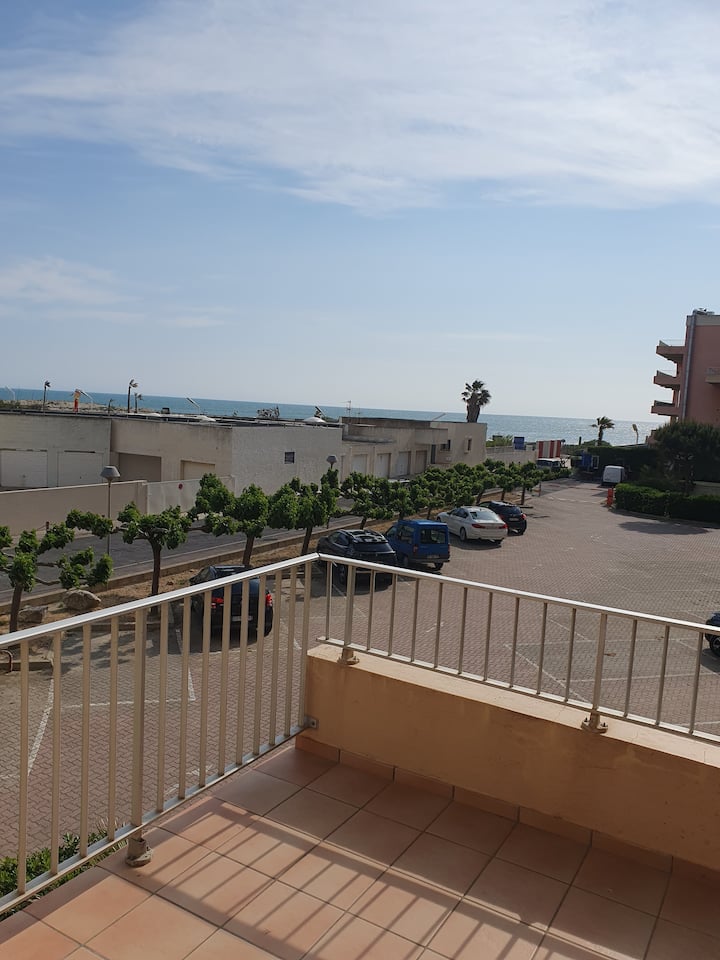 Le Barcarès, Vue Mer Et Canigou - Leucate