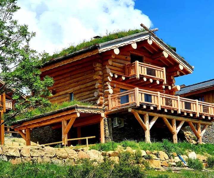 Magnifique Chalet Bois De Cèdre - Bourg-Madame