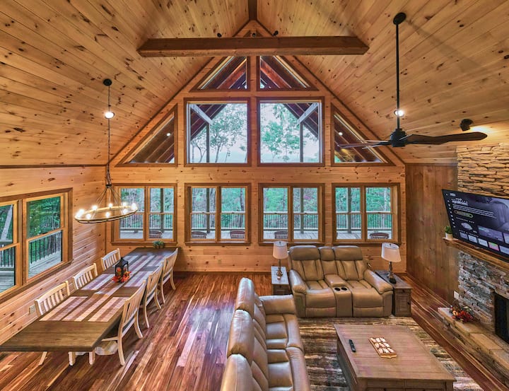 New Build: Spectacular View Large Gameroom And Spa - Georgia, GA