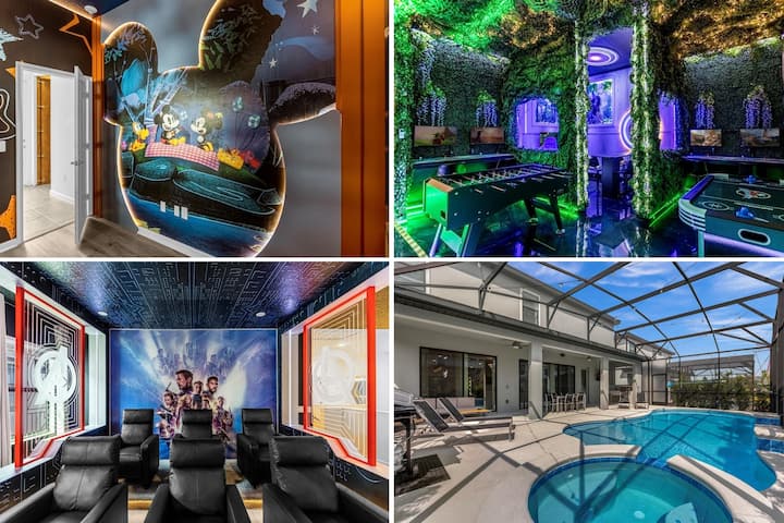 10 Bd/ 9 Ba Sleeps 27! Paradiso Grande (6216 Ss) - Orlando, FL