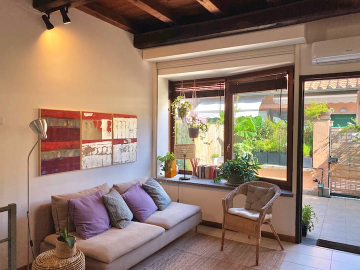 Relaxing Apartment With Patio In Rome S. Lorenzo - Rome