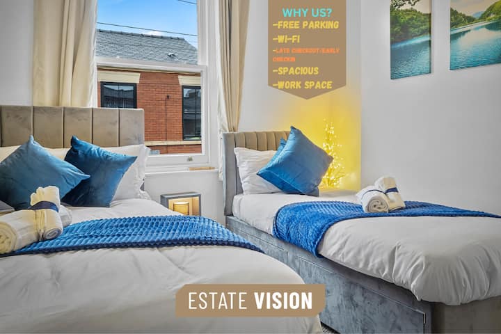 Apartment In City Centre | Wi-fi, Parking, Snooker - Preston